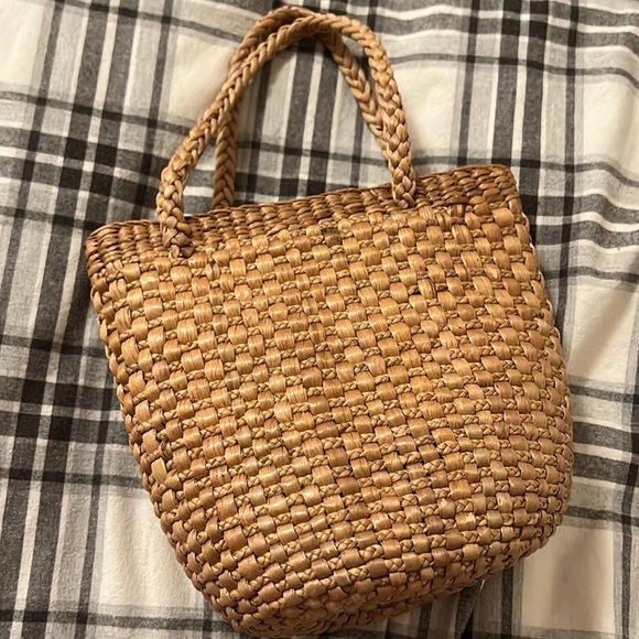 Bags | Woven Handmade Rattan Bag | Poshmark